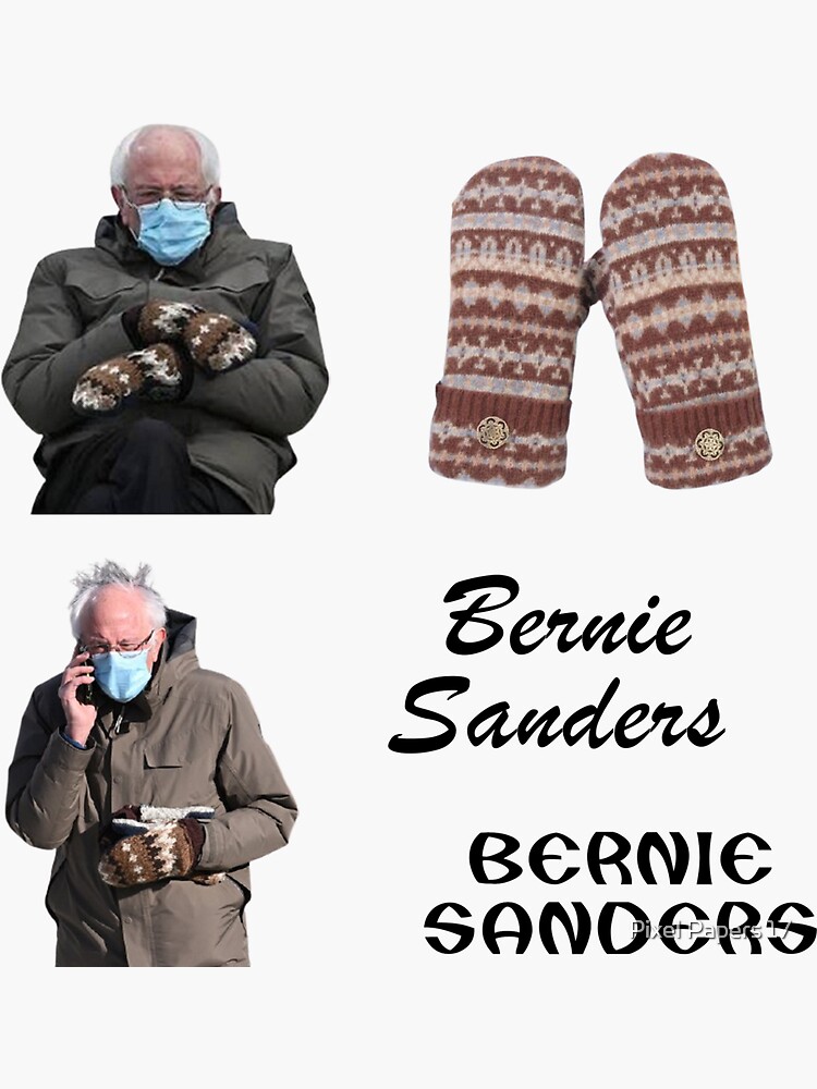 "BERNIE SANDERS STICKER PACK " Sticker for Sale by Zulaiha175 | Redbubble