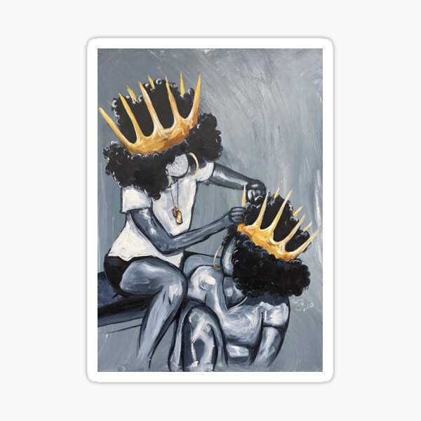 "Naturally Queens I" Sticker for Sale by DaCre8iveOne | Redbubble