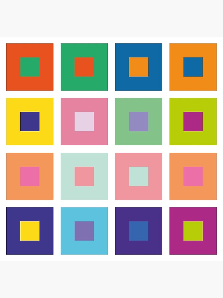 "Square colors" Poster by mxkalinin | Redbubble