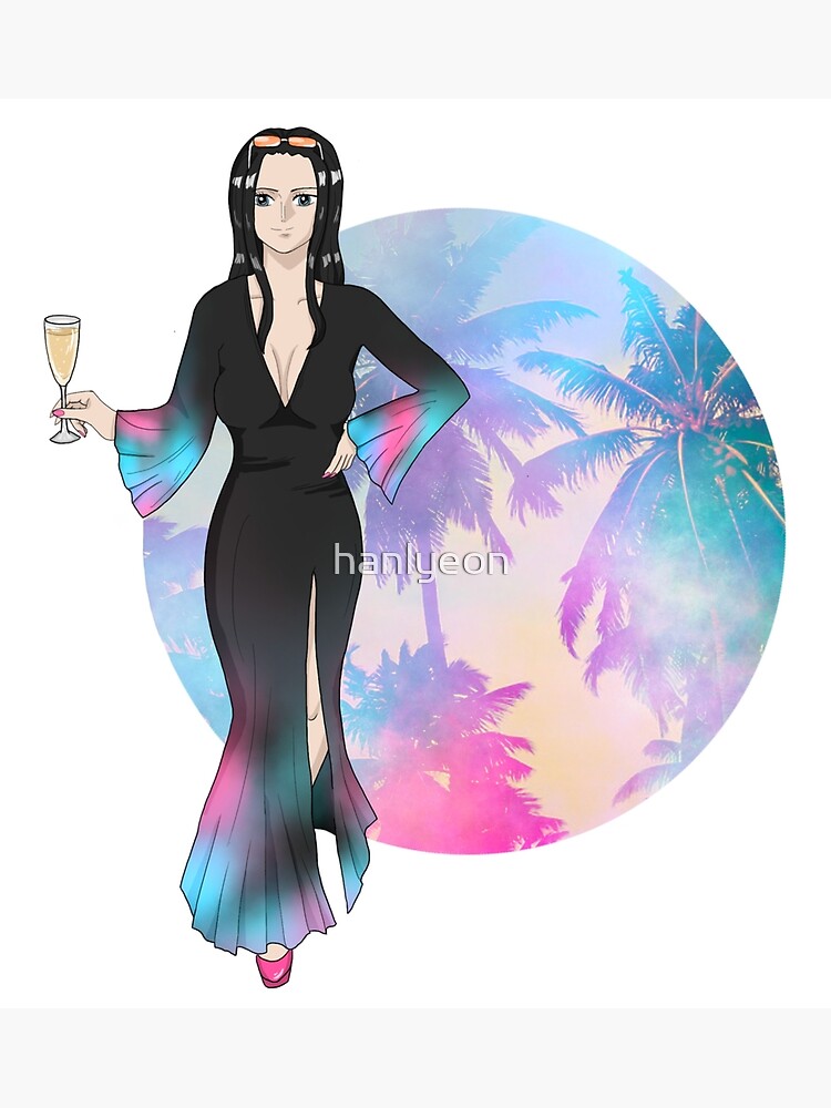 "Nico Robin One Piece : Fashion Night Dress " Poster by hanlyeon ...