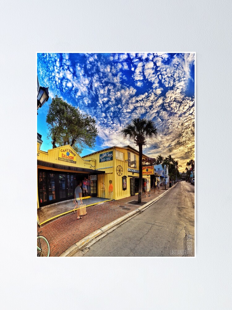 "Captain Tony's Saloon of Key West FL" Poster by Lakelander | Redbubble
