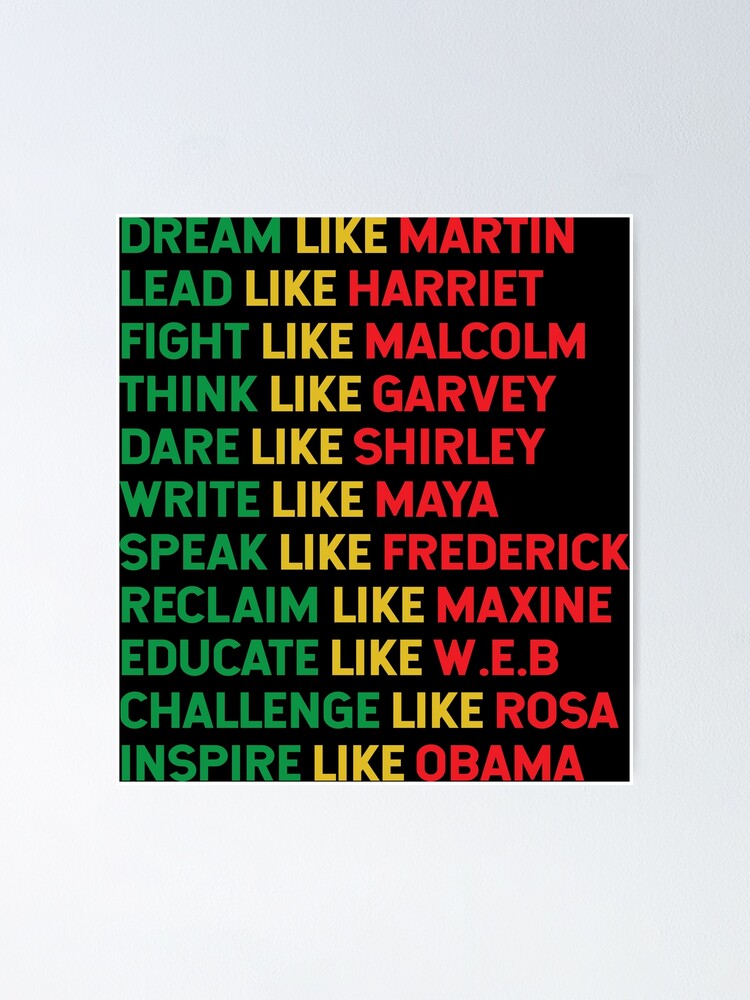 "Black History, Martin Luther King Jr, Rosa Parks, Harriet Tubman ...