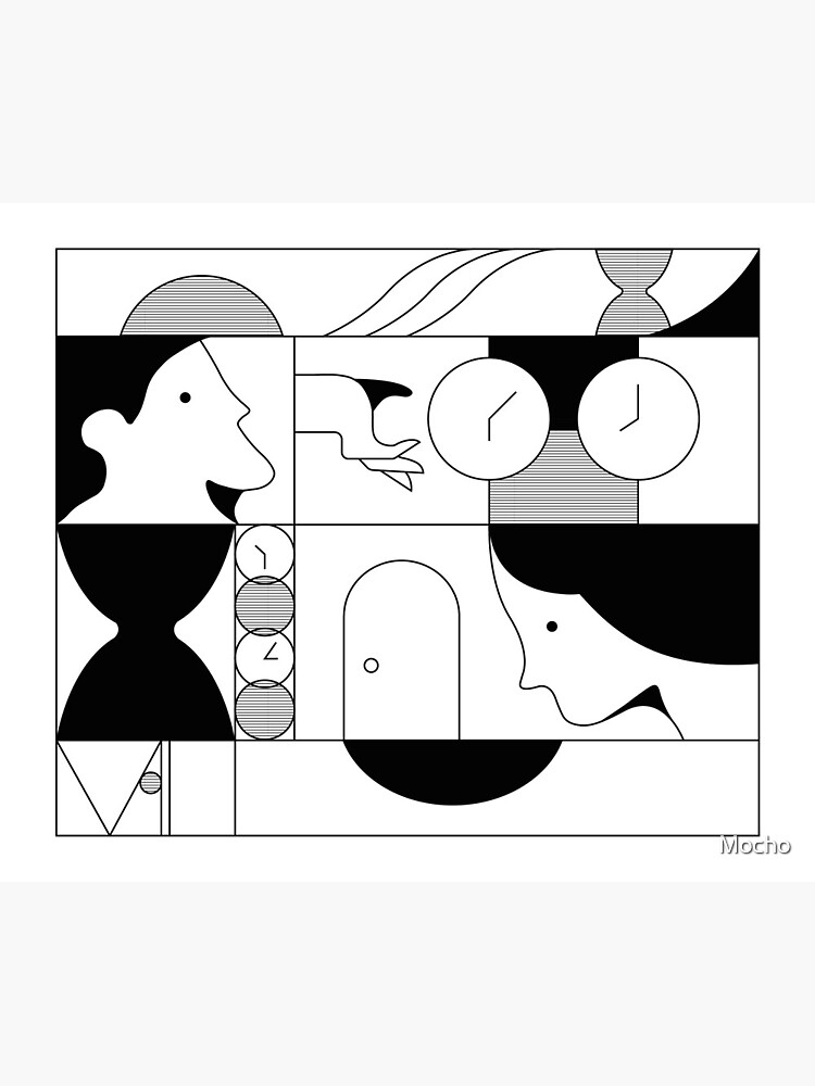 "Time Comic Strip" Art Print for Sale by Mocho | Redbubble