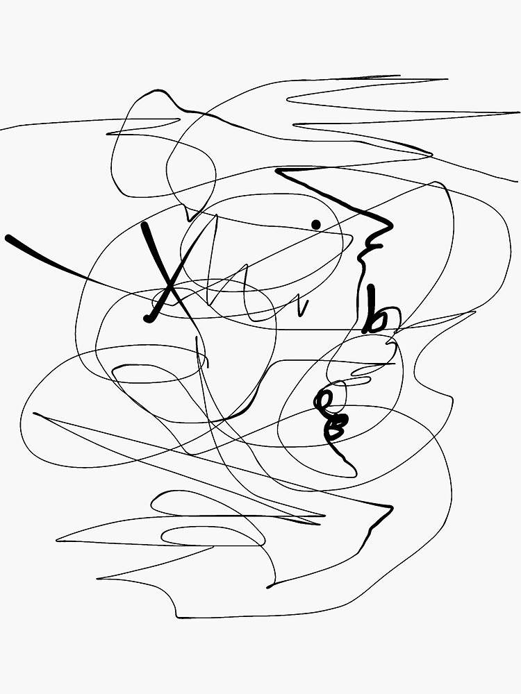 "bloop" Sticker by ThaDeepDeesign | Redbubble