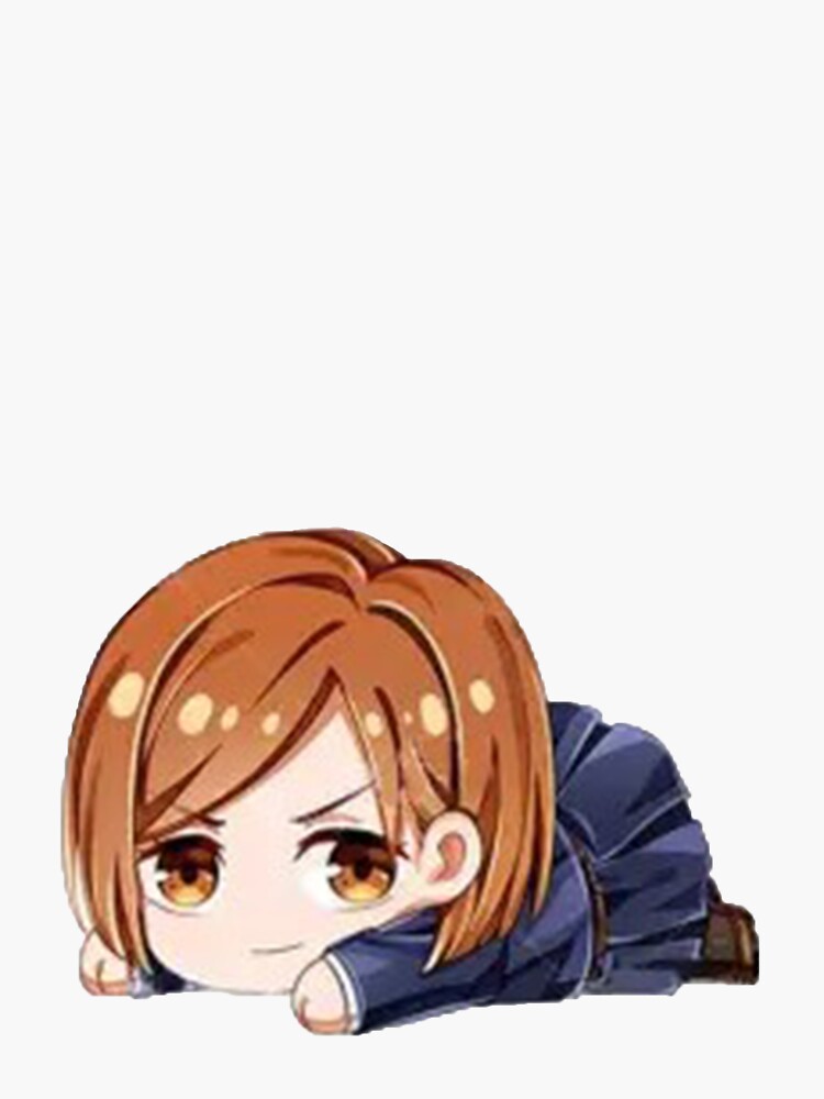 Pegatina «Jujutsu Kaisen - Nobara Kugisaki (Chibi)» de QUENTINR | Redbubble