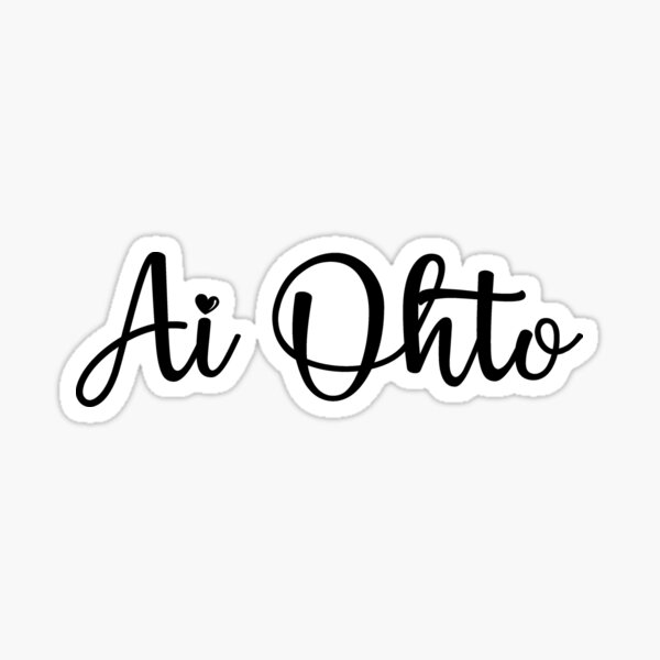 "Ai Ohto Wonder Egg Priority" Sticker for Sale by Matkoda | Redbubble