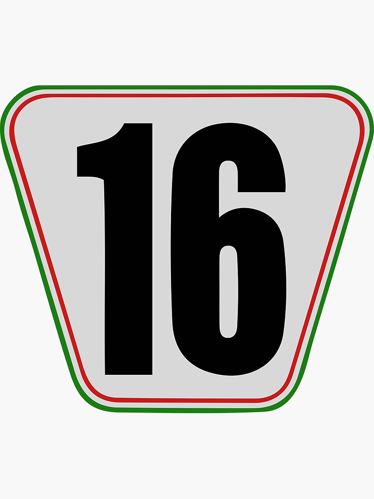 "16 LeClerc 2020" Sticker for Sale by TheGenesisArk | Redbubble