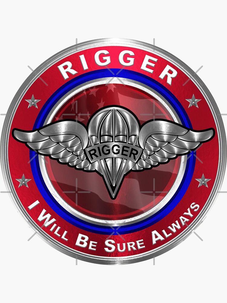 "Parachute Rigger-Amazing Airborne Soldiers " Sticker for Sale by ...