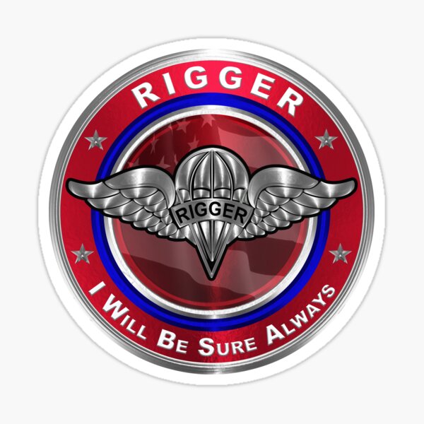 "Parachute Rigger-Amazing Airborne Soldiers " Sticker for Sale by ...