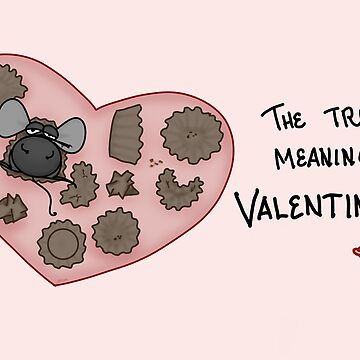"The True Meaning of Valentine's" Greeting Card for Sale by Zoozhi ...