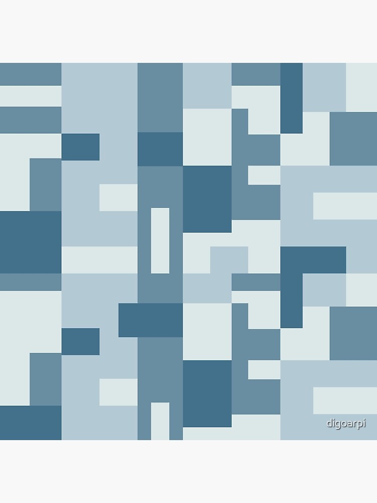 Póster «Rectángulo de color pastel, textura de formas cuadradas, estilo ...