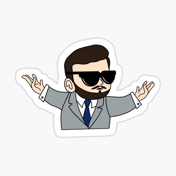 "Commission for Richard" Sticker by hollyferguson | Redbubble