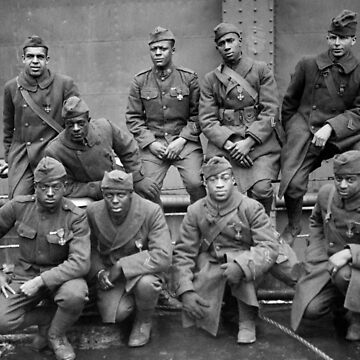 "The Harlem Hellfighters - 369th Infantry Regiment - WW1 1919" Poster ...