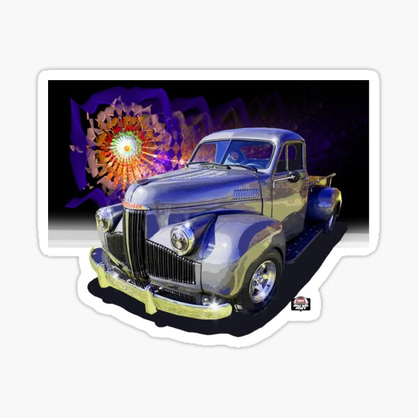 "Classic Silver Studebaker" Sticker by RMautoart42 | Redbubble