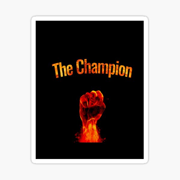 "champion 2021 : I am the Champion Workout" Sticker by Elshedeed ...
