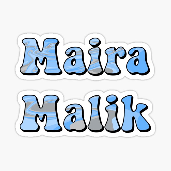 "Maira & Malik Custom Pack" Sticker by Lunas-Bloom | Redbubble