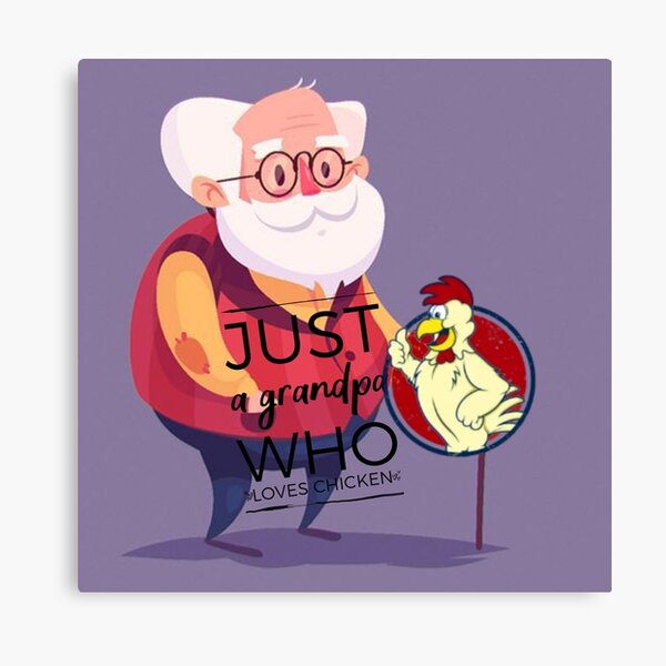 Grandpa Loves Chicken Gifts & Merchandise | Redbubble