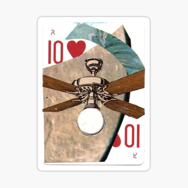"Ten of Hearts Card" Sticker for Sale by Kaitlyn-Carey | Redbubble