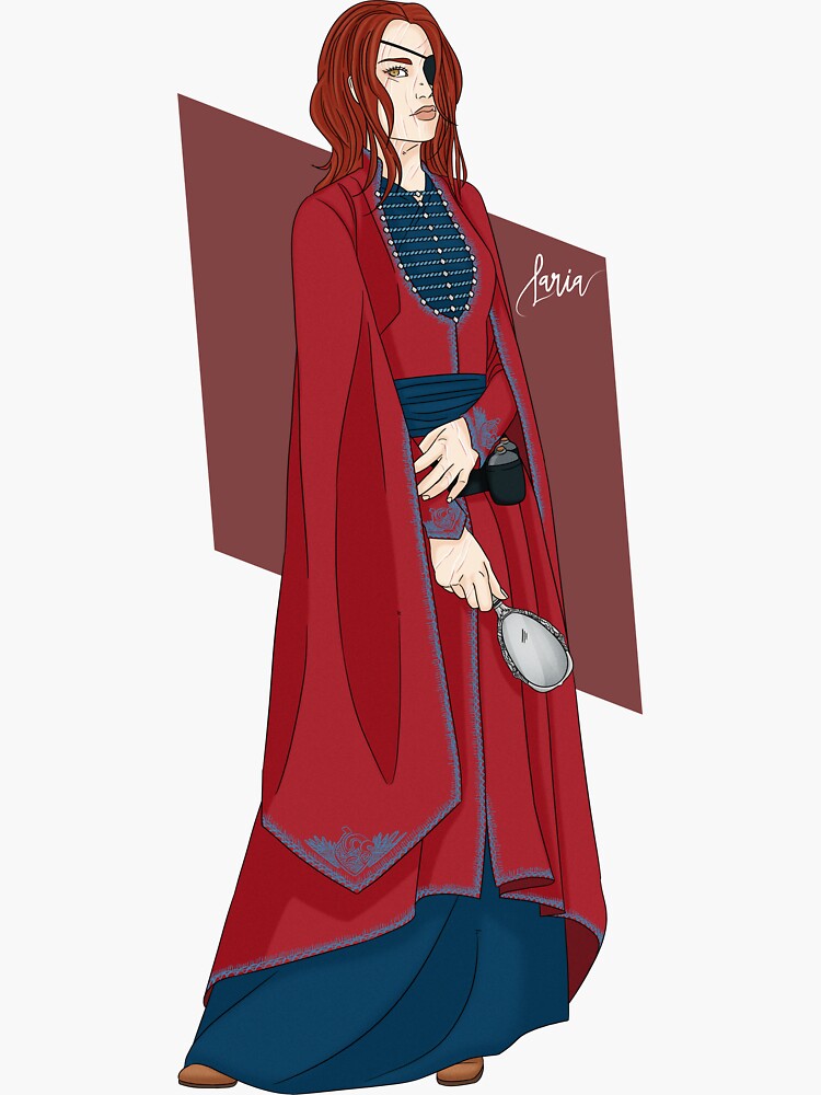 "Genya" Sticker for Sale by Lariablog | Redbubble