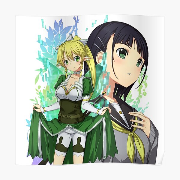 "Leafa " Poster by macxxx321 | Redbubble