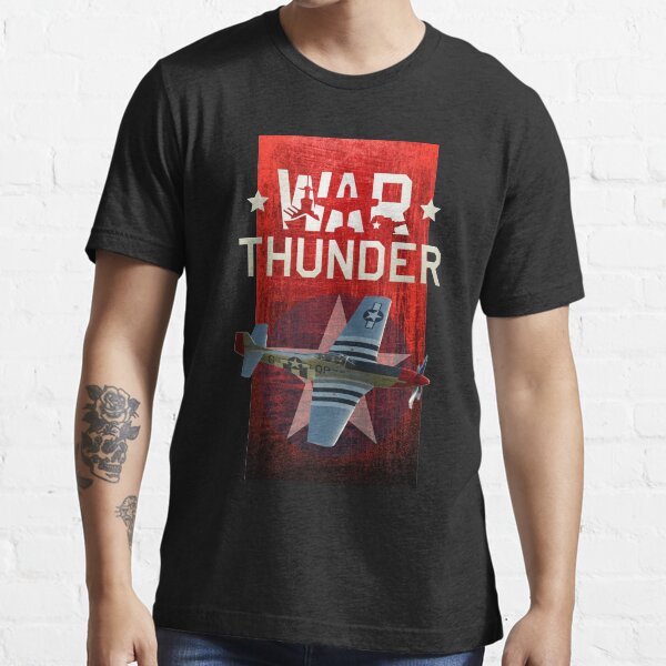 "War Thunder P-51 Mustang" T-shirt for Sale by tsibira | Redbubble ...