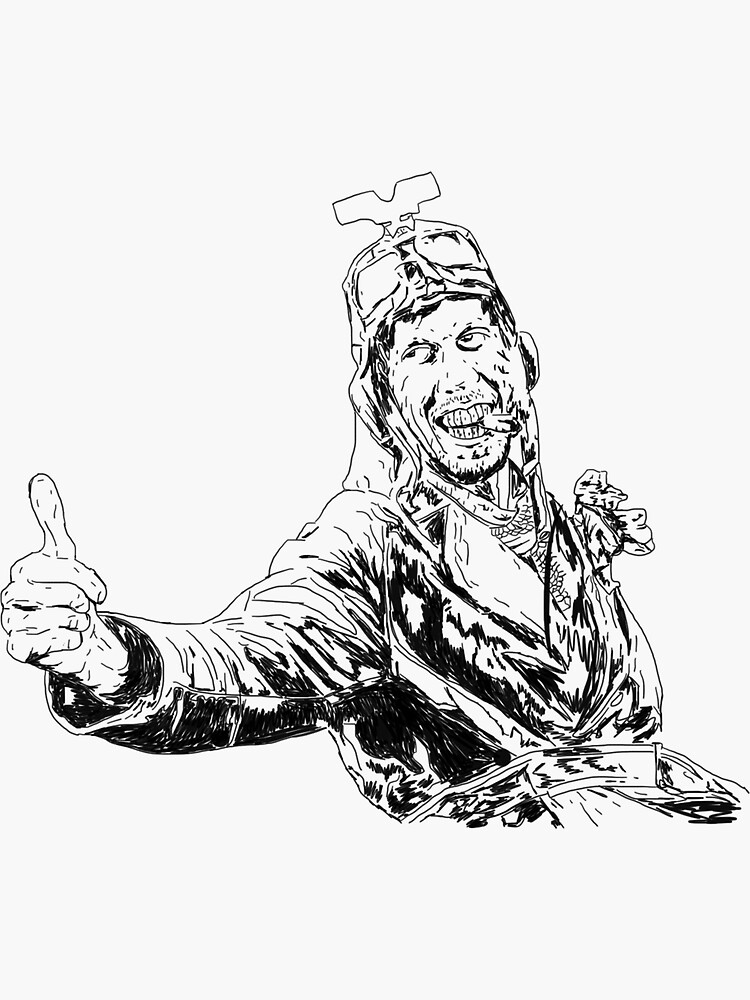 "Gyro Captain" Sticker for Sale by occamslaser | Redbubble