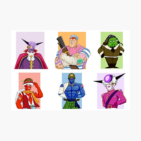 "Steampunk Frieza / Freeza + Ginyu Force DBZ Dragon Ball Z Anime Art ...