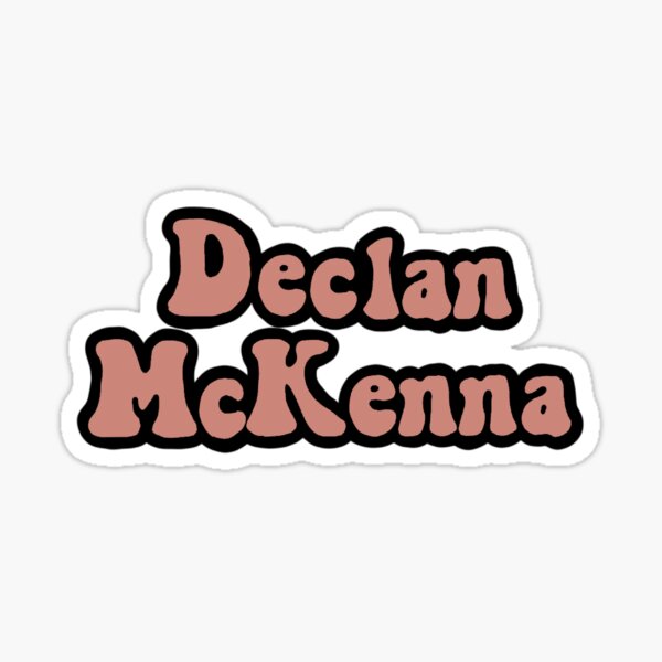 "Declan McKenna " Sticker for Sale by samhn19 | Redbubble
