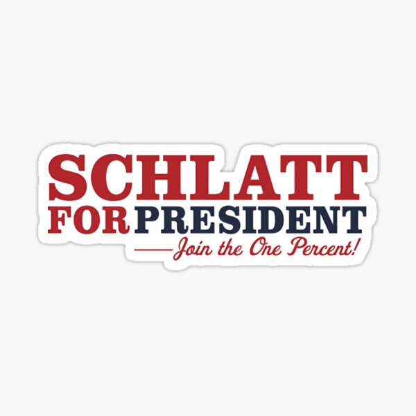 "Schlatt For President Campaign" Sticker for Sale by UnluckyPanda ...