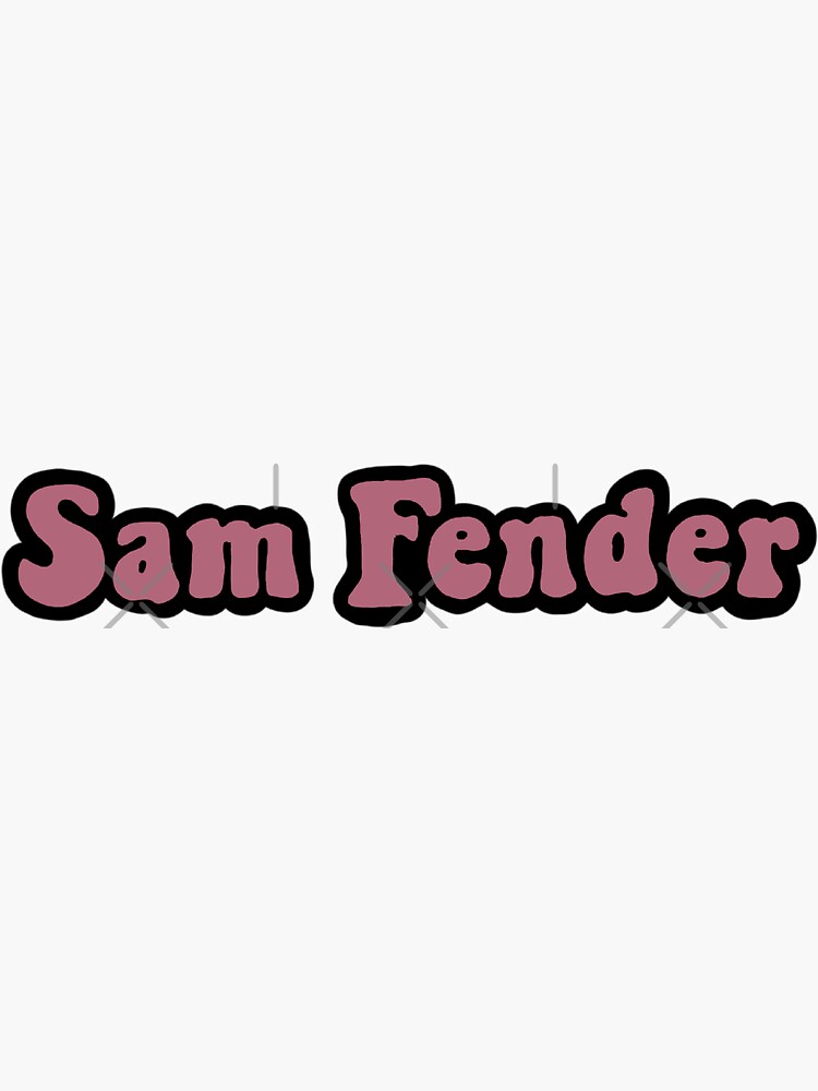 "Sam Fender " Sticker for Sale by samhn19 | Redbubble