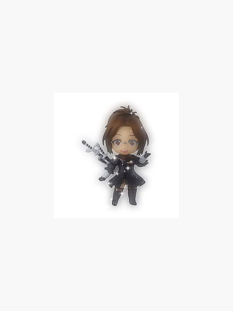 "hange zoe nendroid sticker" Sticker for Sale by cutekpcp | Redbubble