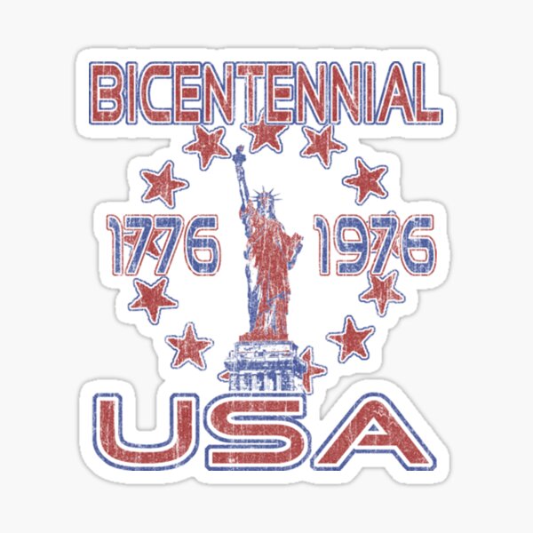 "76 Bicentennial" Sticker by AutoCar992s | Redbubble
