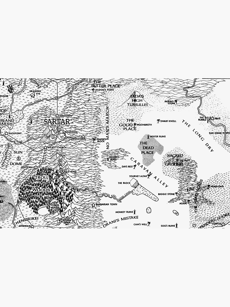 "RQ2 DRAGON PASS AND PRAX Map" Zipper Pouch for Sale by Chaosium ...