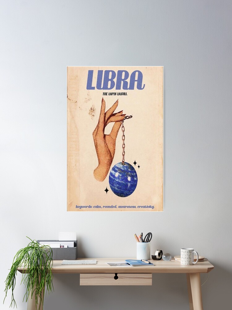 "LIbra Zodiac Poster" Poster for Sale by Madison Elizabeth | Redbubble