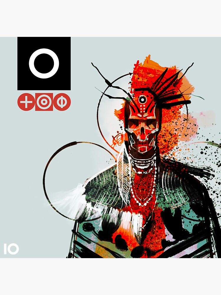 "Shaman" Sticker by karlosantaana | Redbubble