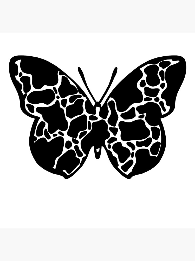 "Cow Print Butterfly" Poster for Sale by MerchMonarch | Redbubble