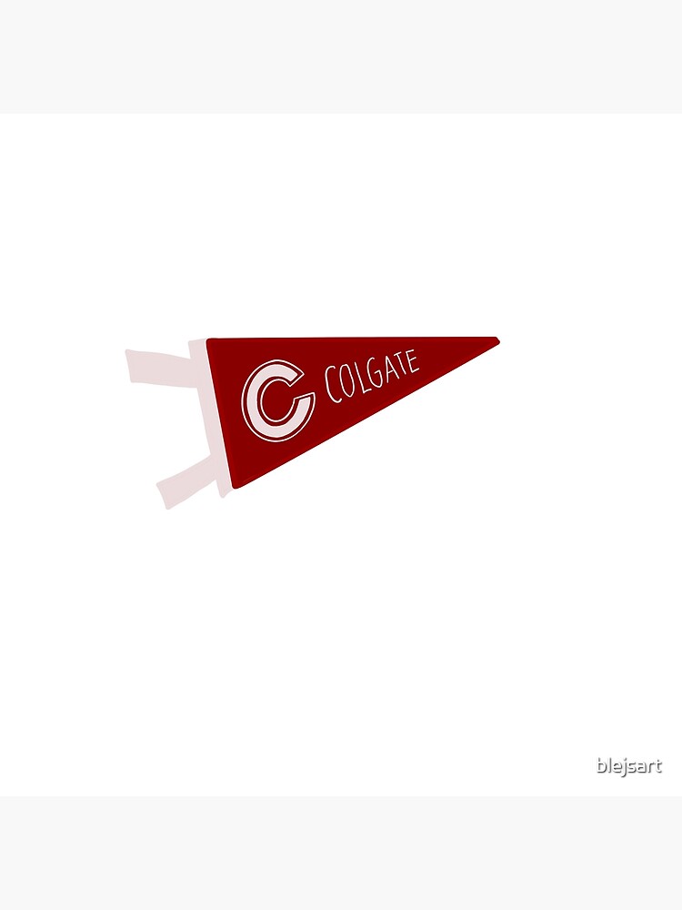 "Colgate Banner" Art Print for Sale by blejsart | Redbubble