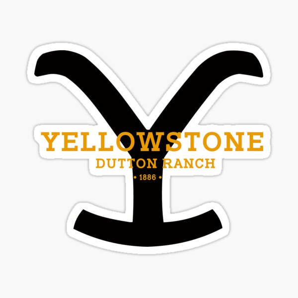 Yellowstone Dutton Ranch Stickers | Redbubble