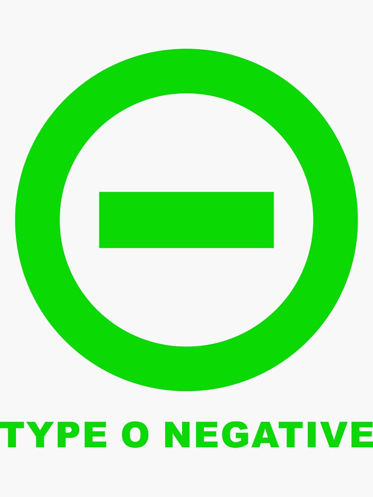 "Trending Design Art - Type o negative " Sticker for Sale by ...