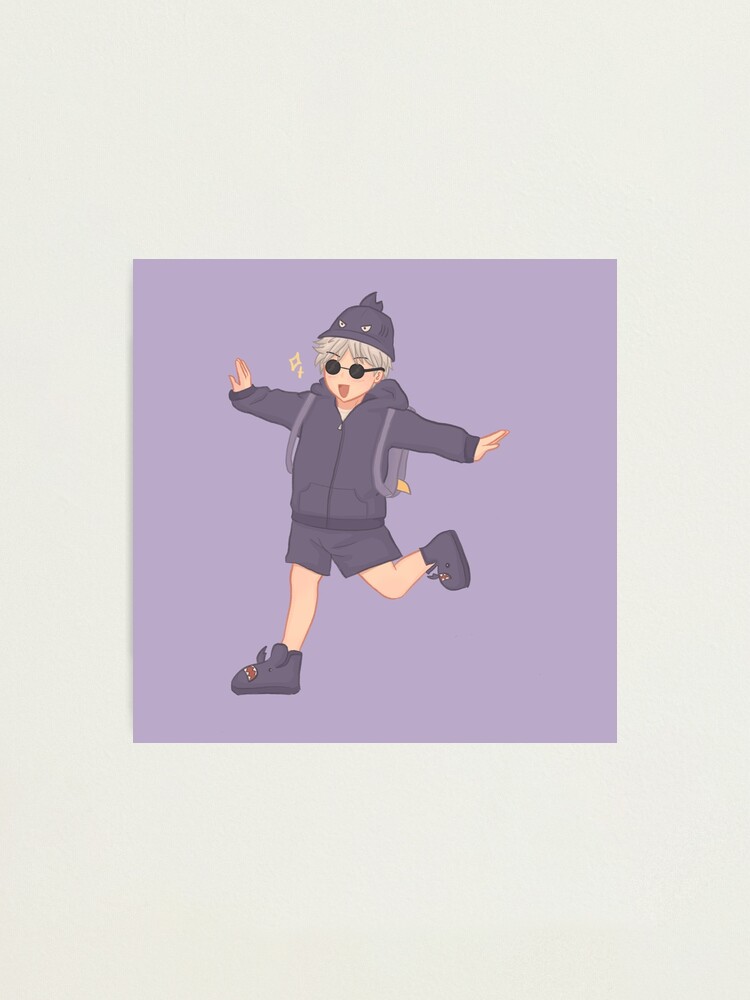 "jujutsu kaisen - baby shark gojo" Photographic Print by melaniakxle ...