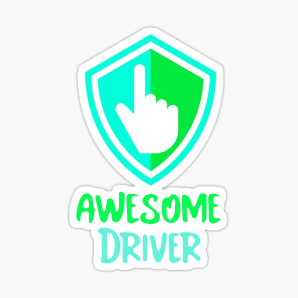 "This Is What An Awesome Driver Looks Like" Sticker for Sale by ...