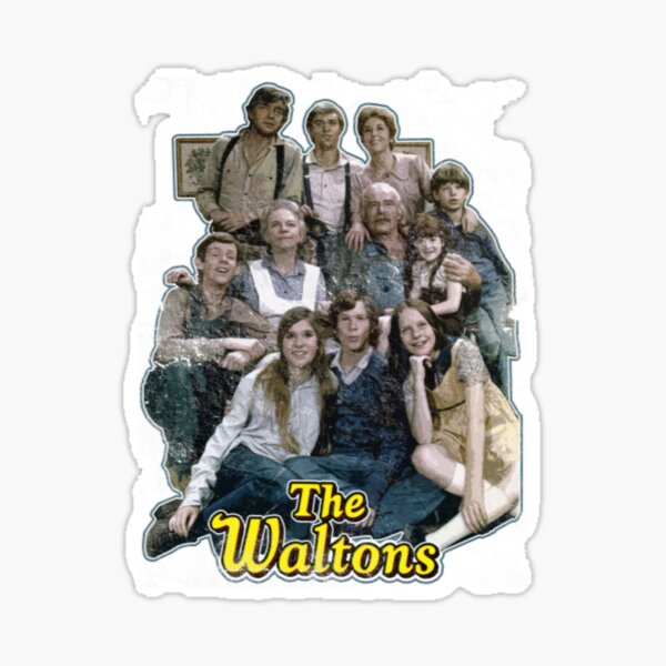 "The Waltons T-ShirtThe Waltons, distressed" Sticker for Sale by ...