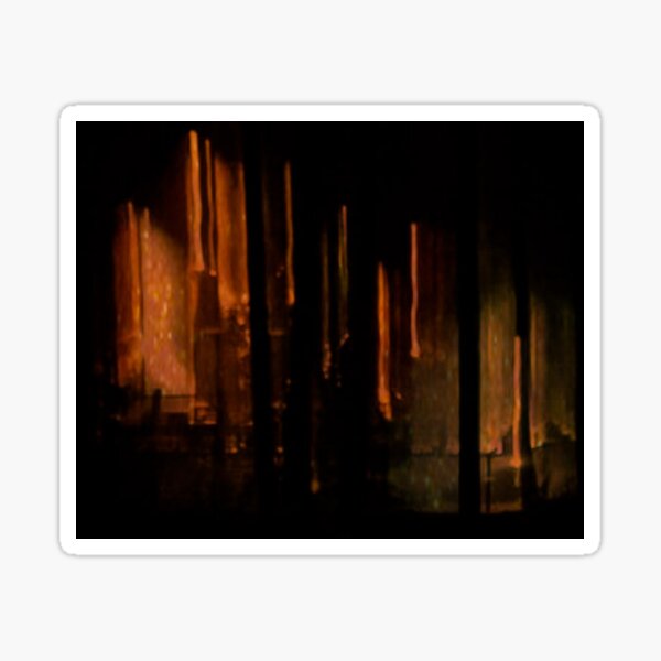 "Ominous Glowing" Sticker for Sale by Sus-Snail-Co | Redbubble