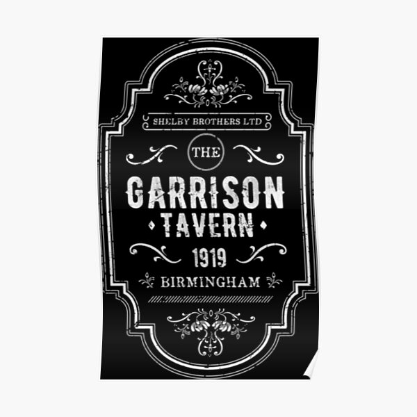 "THE GARRISON TAVERN" Poster by charlotteam | Redbubble