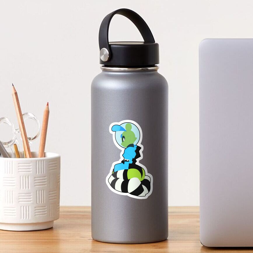 Sploot In Blue Sticker For Sale By Unknownspy Redbubble