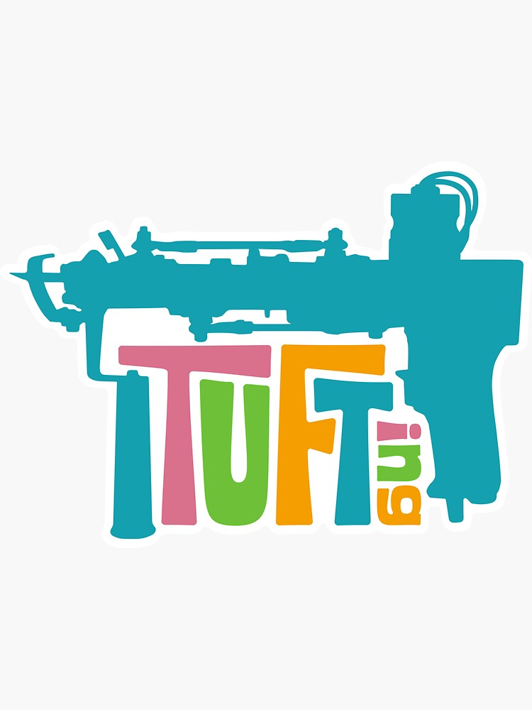 "Tufting Gun " Sticker for Sale by bigblued | Redbubble