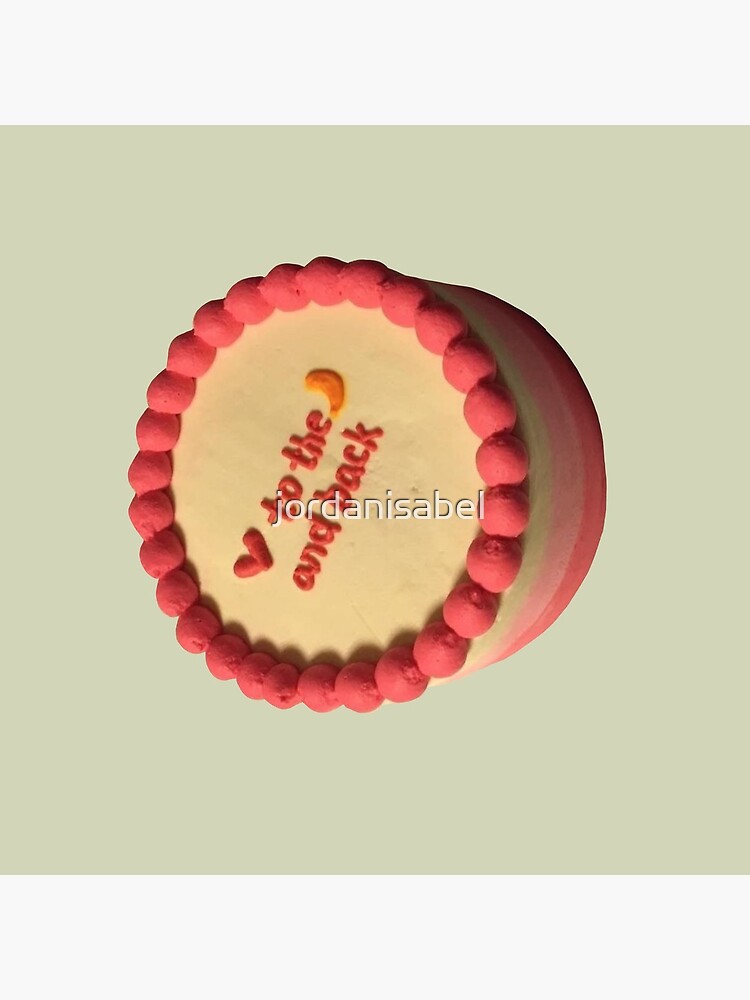 "ily cake" Art Print by jordanisabel | Redbubble