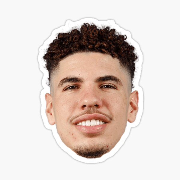 "Lamelo Ball Face Sticker" Sticker for Sale by sport-stickers | Redbubble