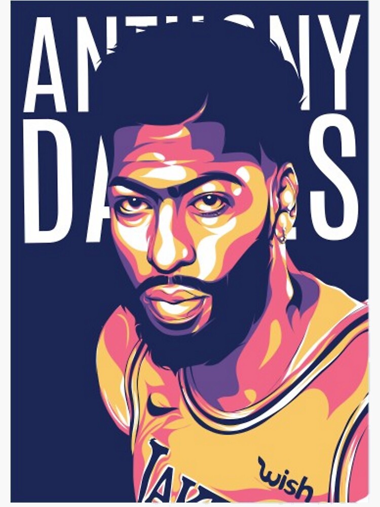 "Anthony Davis" Sticker for Sale by masronahindriya | Redbubble