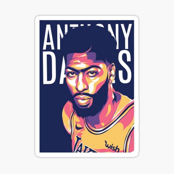 "Anthony Davis" Sticker for Sale by masronahindriya | Redbubble